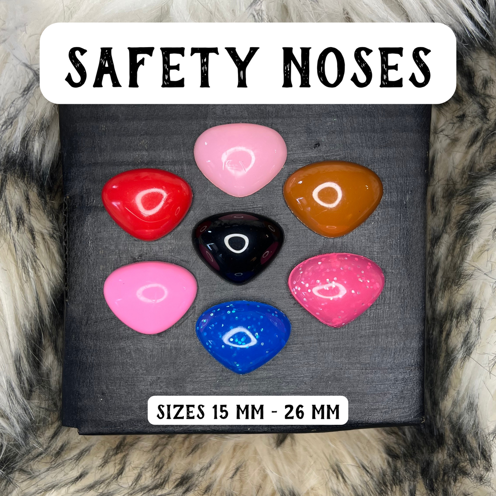 Safety Noses (15 mm - 26 mm) – Moms Stitchetti