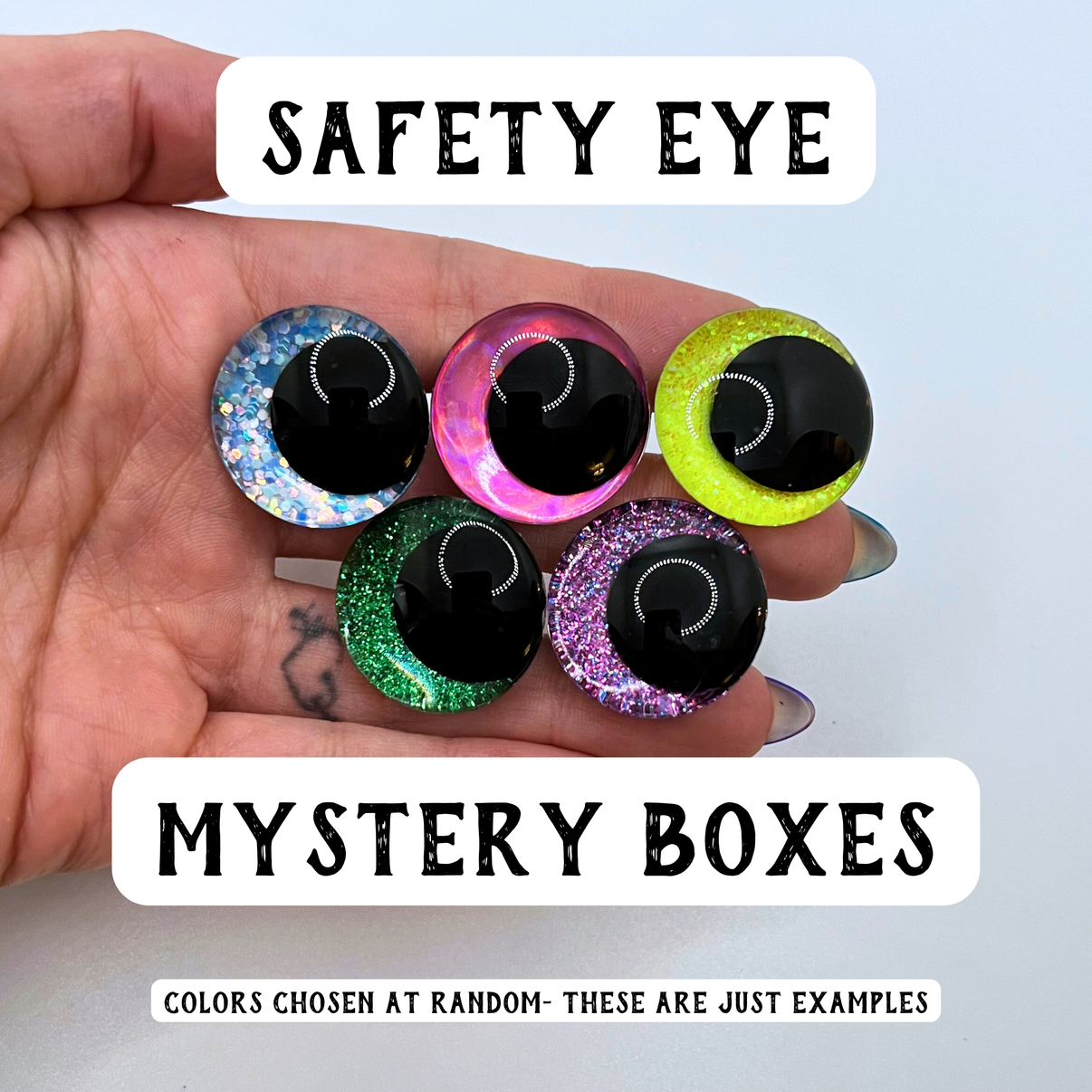 Mystery Safety Eye Boxes (5 Pairs) – Moms Stitchetti