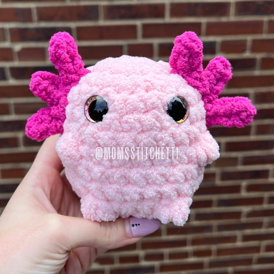 Chonky Axolotl Crochet Pattern