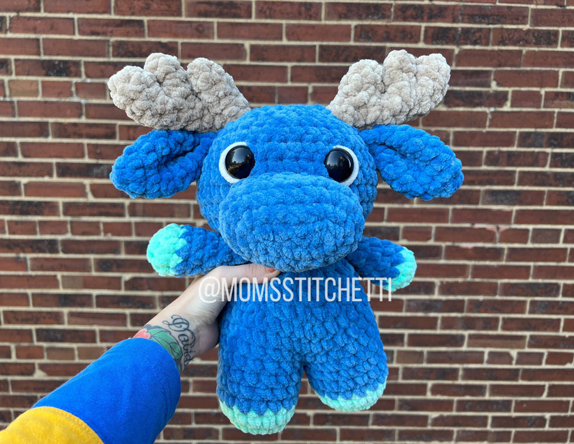 Moose Crochet Pattern – Moms Stitchetti