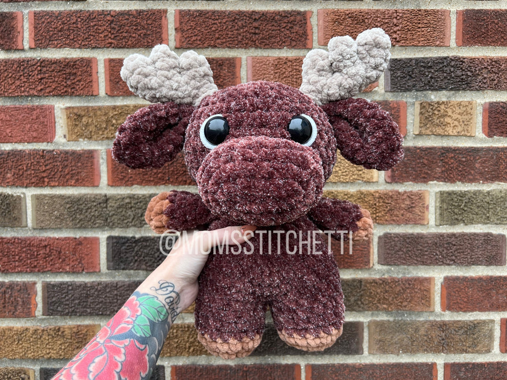 Moose Crochet Pattern – Moms Stitchetti
