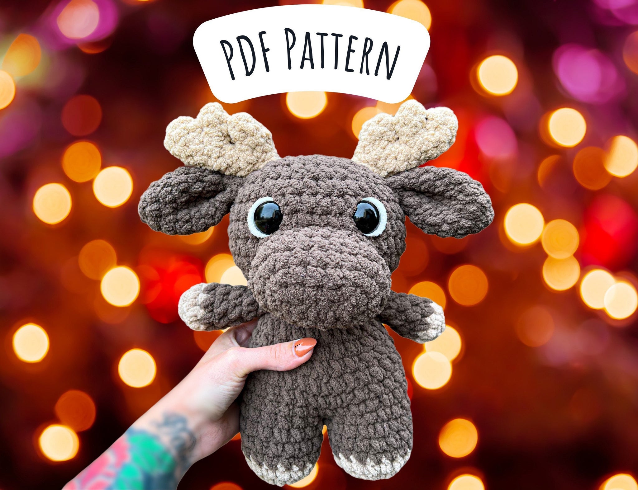 Moose Crochet Pattern – Moms Stitchetti
